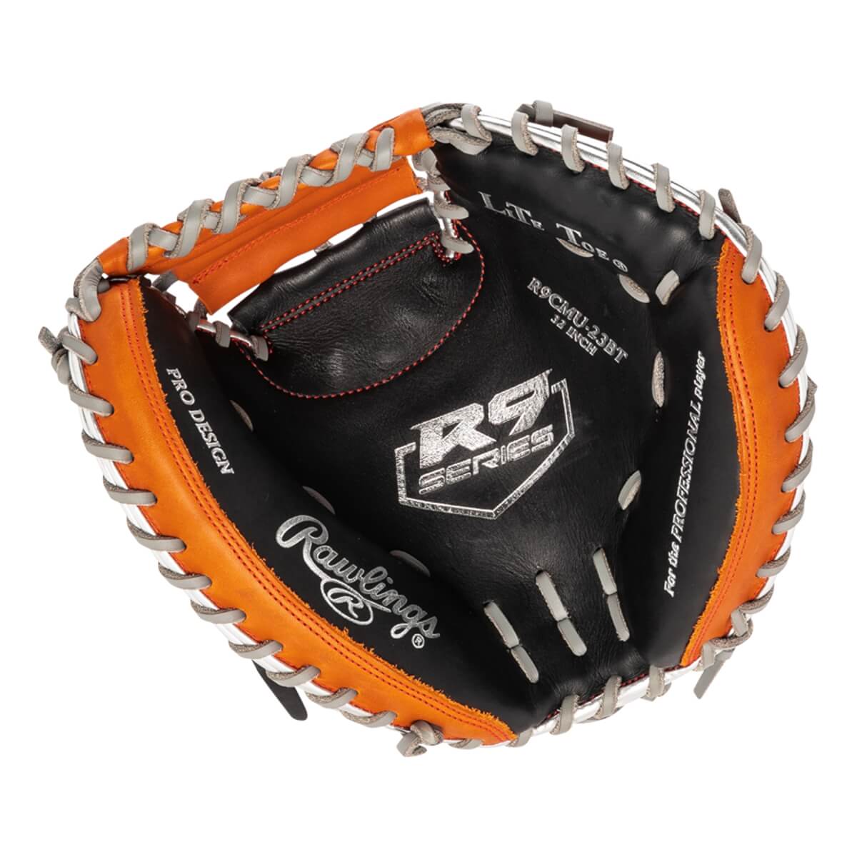 Rawlings R9 ContoUR Fit 32" Youth Baseball Catcher's Mitt (R9CMU-23BT) | JustBallGloves.com