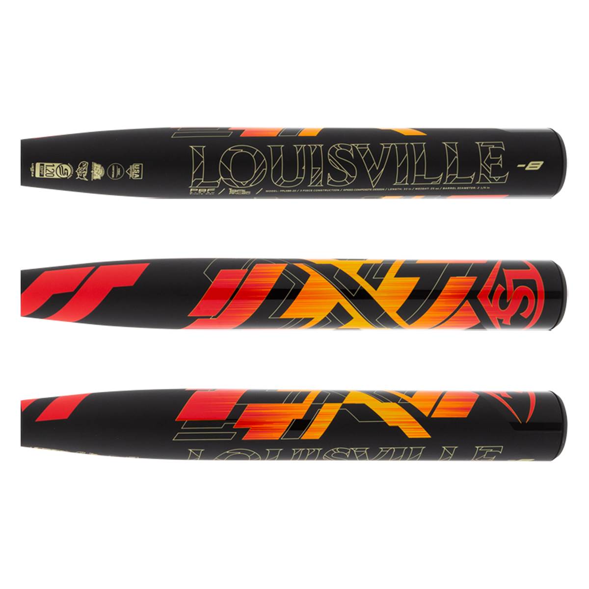 Louisville Slugger LXT -8 Fastpitch Softball Bat (WBL2545010 ...