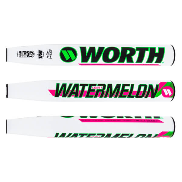 2024 Worth Legit Watermelon 13.5" XL USSSA Slow Pitch Softball Bat ...