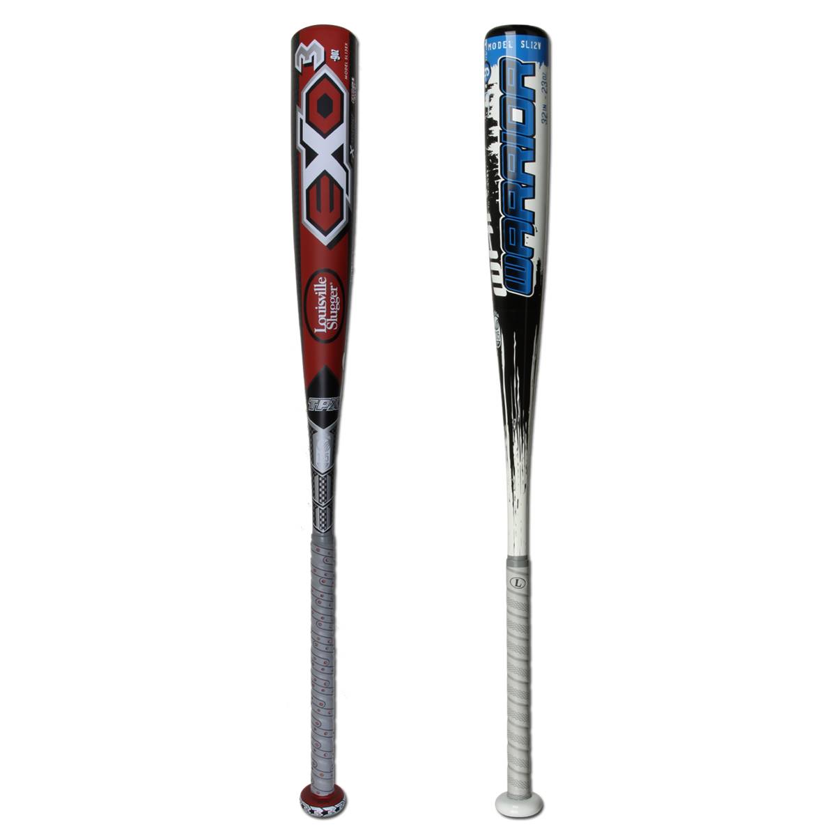 Bat Pack Louisville Slugger TPX EXOGRID 3 and Louisville Slugger TPX ...