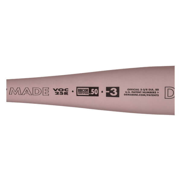 DeMarini Voodoo ONE Rose Gold BBCOR Baseball Bat: WBD2628010 | JustBats.com