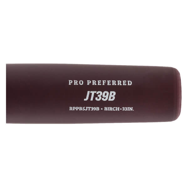 Rawlings Pro Preferred JT39 Birch Wood Baseball Bat: RPPB5JT39B ...