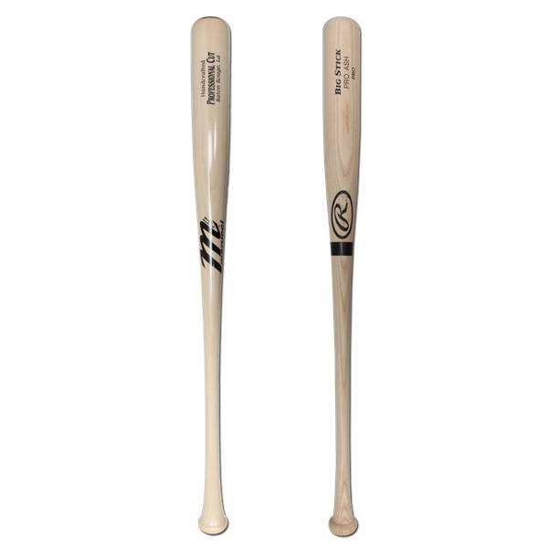Bat Pack Marucci Pro Cut Maple and Rawlings Minor League Gamer Ash Wood ...