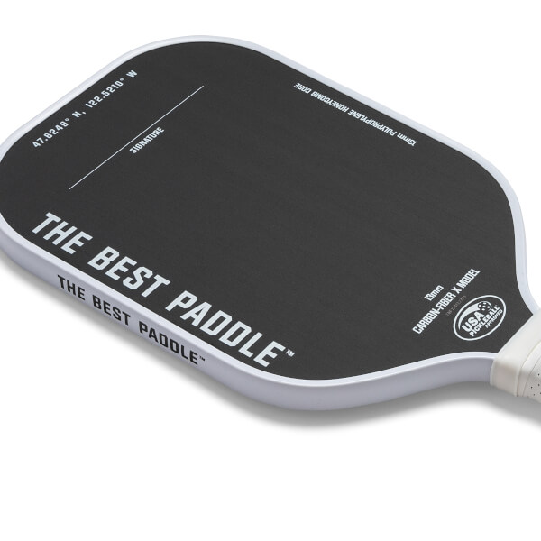 The Best Paddle Carbon Fiber X 13 mm Pickleball Paddle | JustPaddles.com