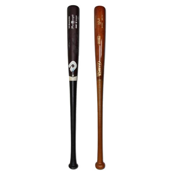 Practice Bat Pack 33 Inch: Brett Bros. Maple/Bamboo Wood Baseball Bat ...