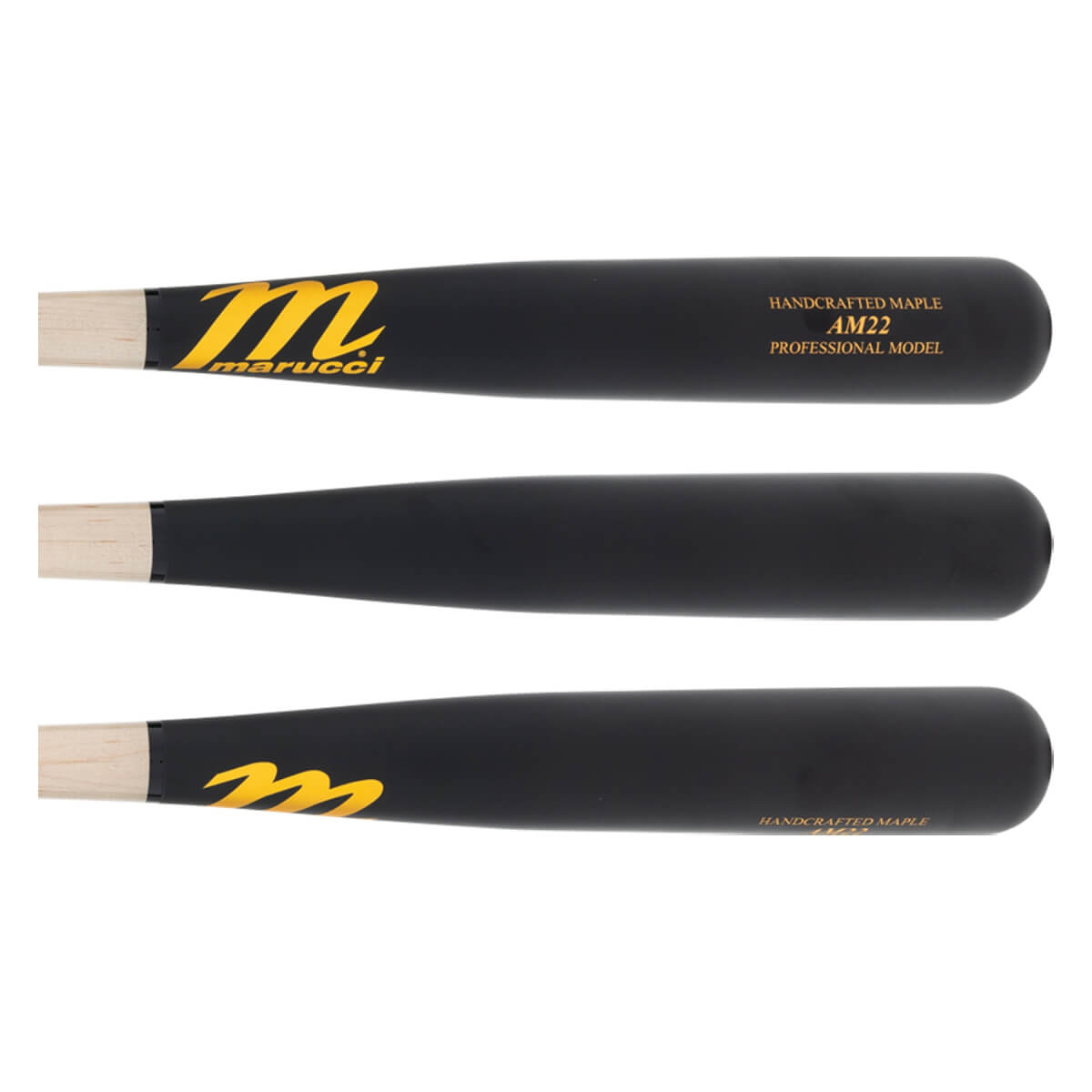 Marucci Pro AM22 Maple Wood Baseball Bat (MVE4AM22-SM/MBK) | JustBats.com