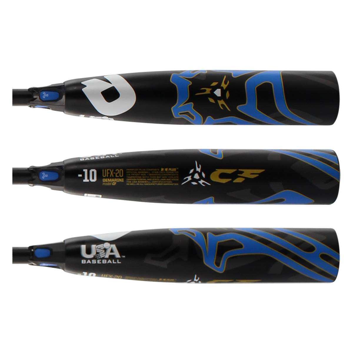 DeMarini CF -10 USA Baseball Bat (WTDXUFX20) | JustBats.com