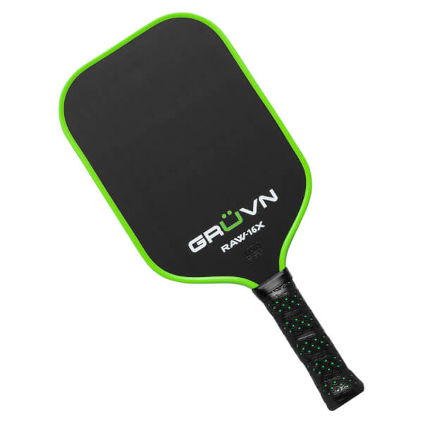 GRUVN RAW-16X Middleweight Carbon Fiber Pickleball Paddle | JustPaddles.com