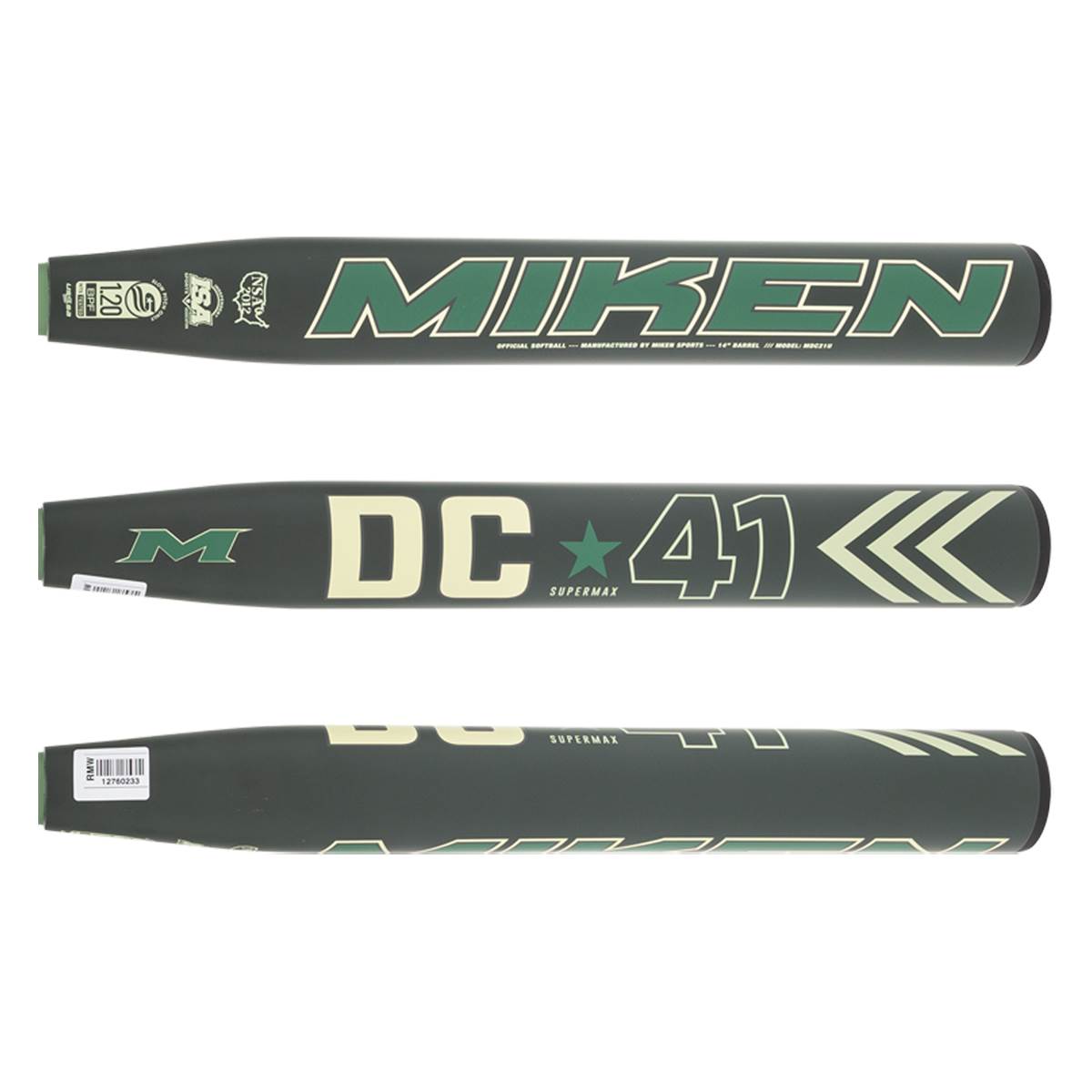 Miken DC-41 14" SuperMax USSSA 240 Slow Pitch Softball Bat (MDC21U ...