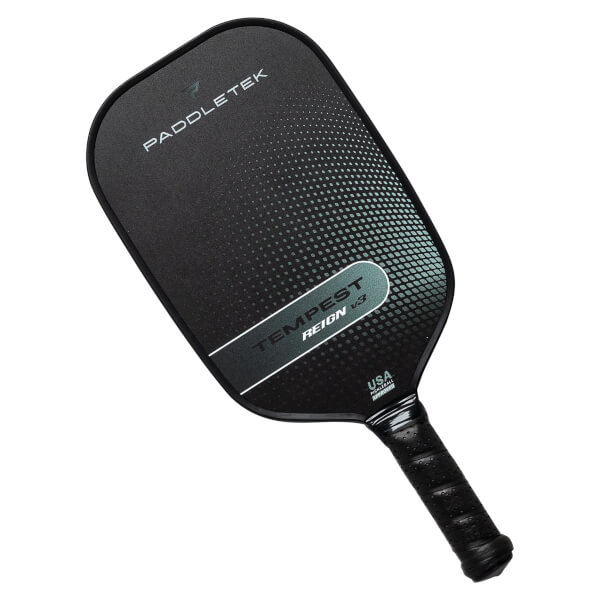 Paddletek Tempest Reign V3 Carbon Fiber Pickleball Paddle | JustPaddles.com