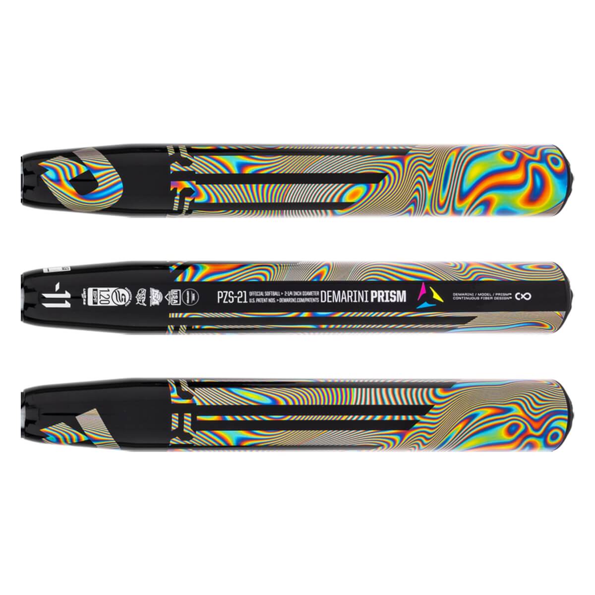 DeMarini Prism+ -11 Fastpitch Softball Bat (WTDXPZS21B) | JustBats.com