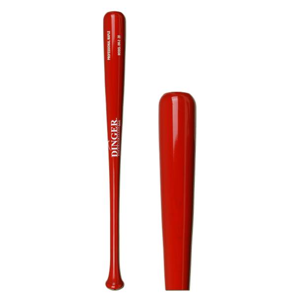 Dinger Bats Pro Maple Wood Youth Baseball Bat: B-271Y RED | JustBats.com