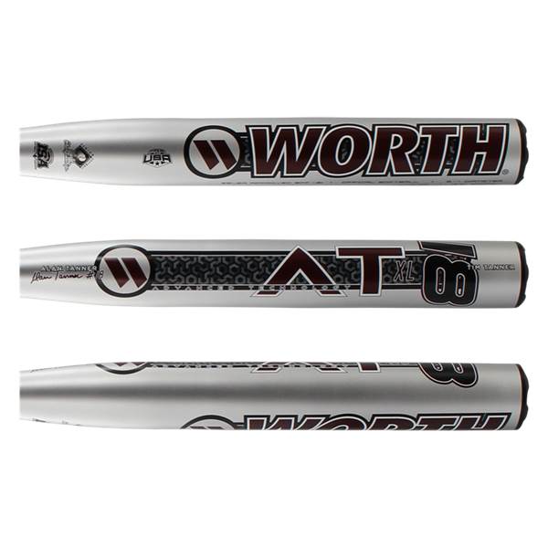 Worth AT 13.5" Alan Tanner XL Senior Slow Pitch Softball Bat (WTANSS) | JustBats.com