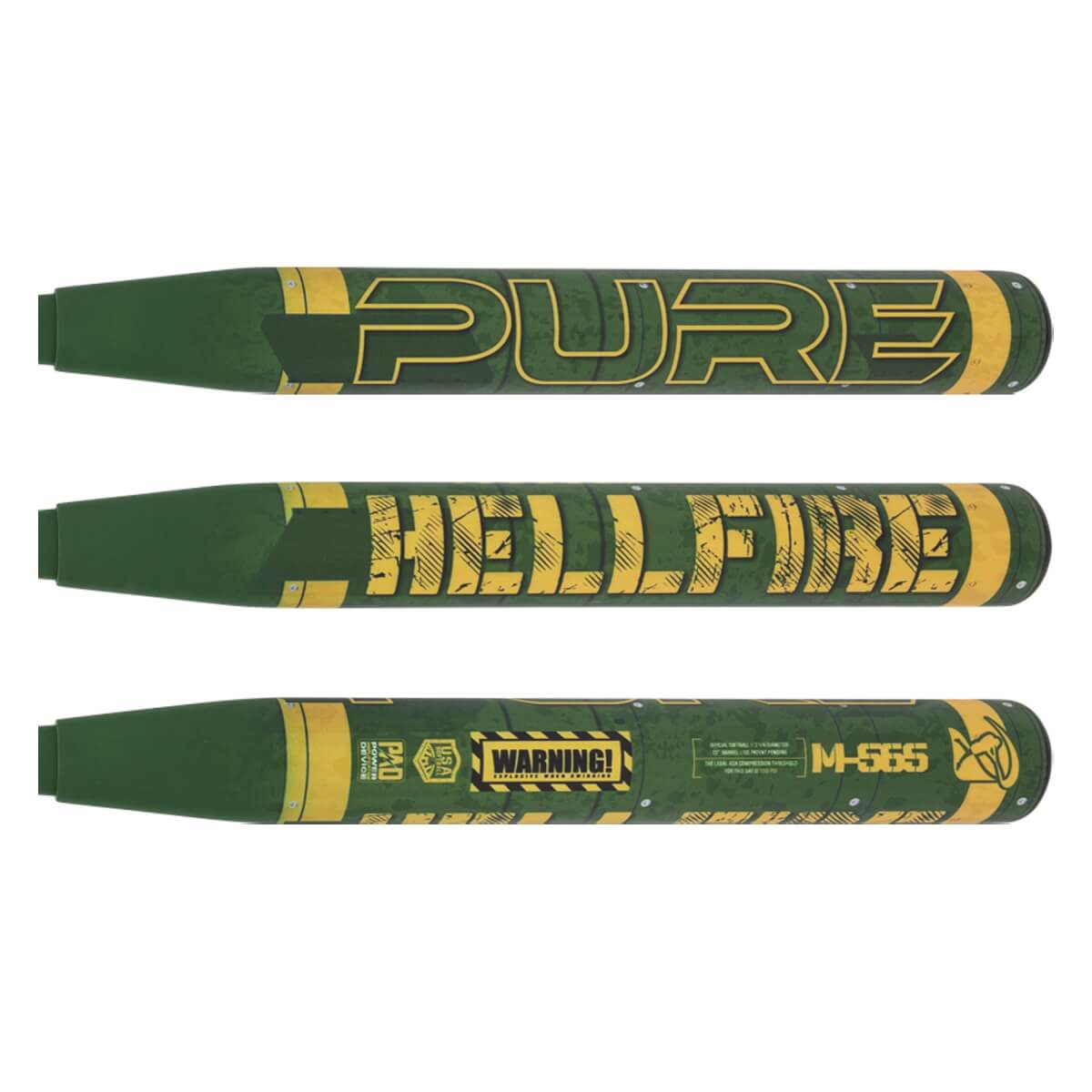 Pure Hellfire X22 13" USA Slightly Endloaded Slow Pitch Softball Bat ...