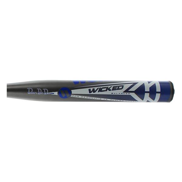 Worth Wicked 13.5-Inch Balanced USSSA Slow Pitch Softball Bat (WKDDBU ...