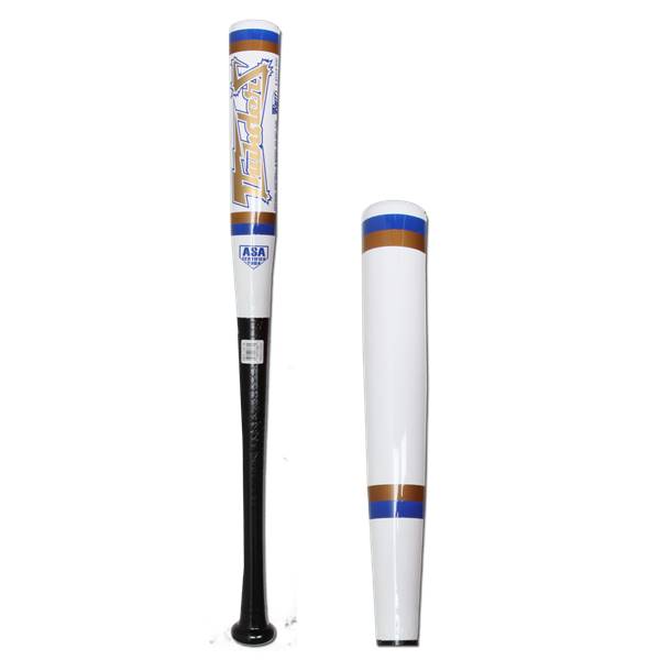 Brett Bros. Thunder 5 Bamboo/Maple Wood White Slow Pitch Softball Bat ...
