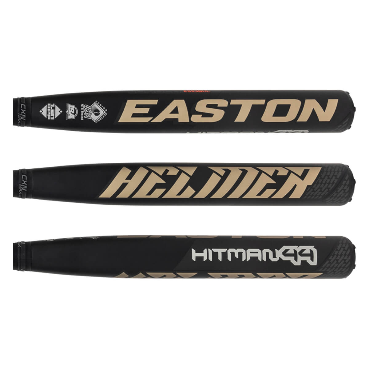 2024 Easton Hitman 44 Brett Helmer 12" Loaded Senior Slow Pitch Softball Bat (ESS3BHL ...