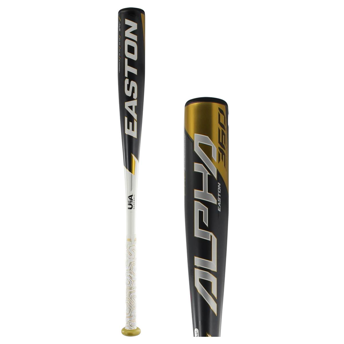 Easton Alpha 360 -5 USA Baseball Bat: YBB20AL5 | JustBats.com