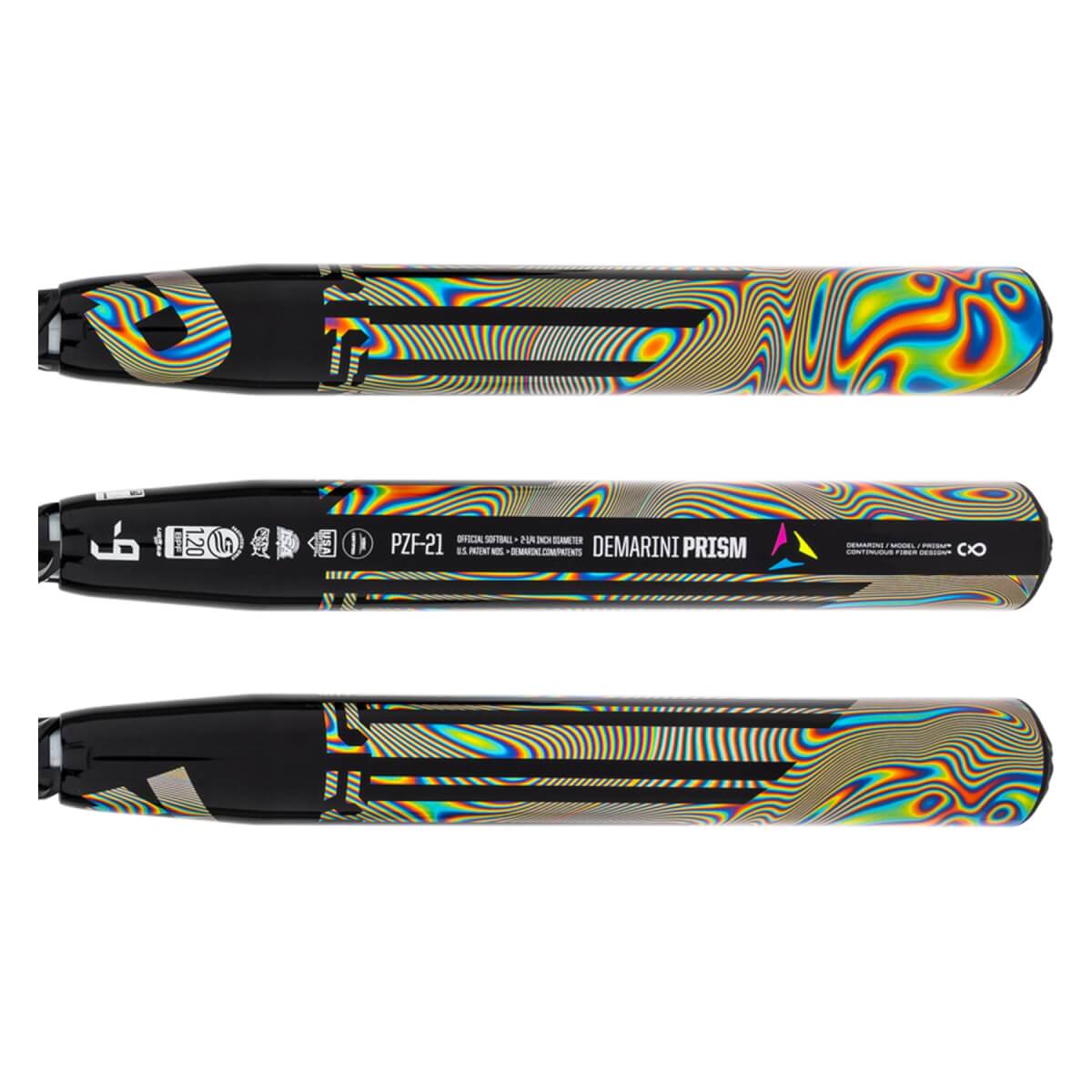 DeMarini Prism+ -9 Fastpitch Softball Bat (WTDXPZF21B) | JustBats.com
