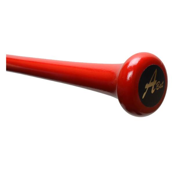 A-Bat Maple Wood Slow Pitch Softball Bat: SB43 Red/Black | JustBats.com