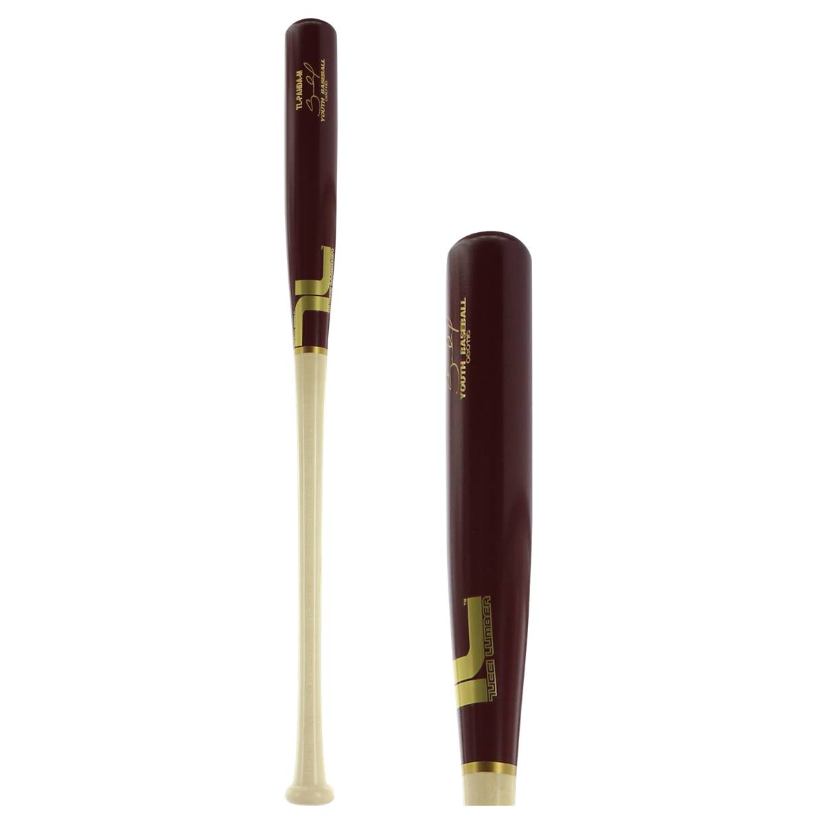 Tucci Pro Select -8 2 1/4 Youth Maple Wood Baseball Bat TL-Panda Youth ...
