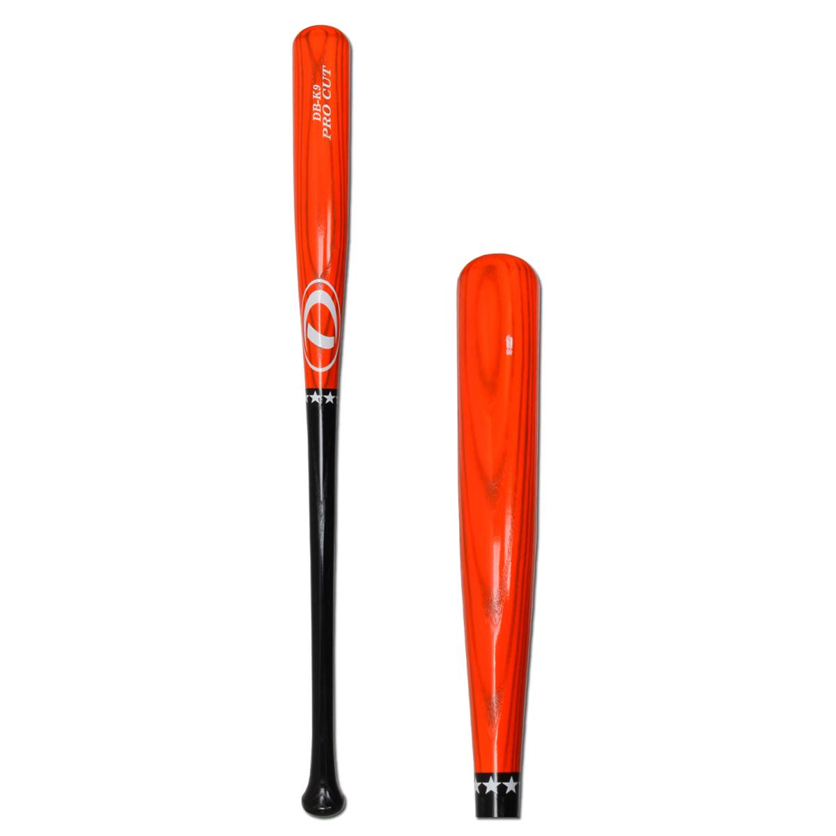 D-Bat K9 Pro Cut Flame Treated Ash Wood Baseball Bat: DBK9NO Adult ...
