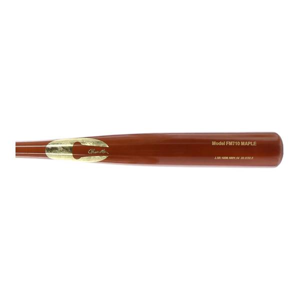 Chandler Heritage Hard Pro Maple Wood Baseball Bat: FM710 Solid ...