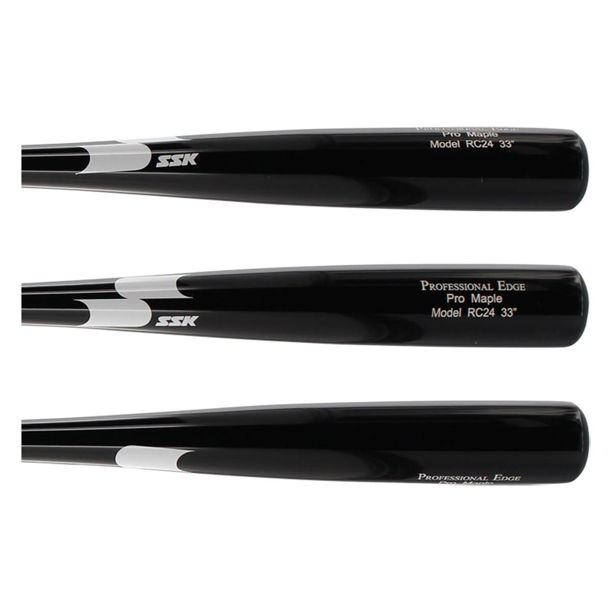 SSK Robinson Cano RC24 Maple Wood Baseball Bat (RC24 Black Adult ...