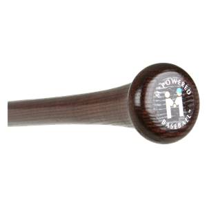 M^Powered Northern White Ash Wood Baseball Bat: NWA004 Mahogany Adult ...