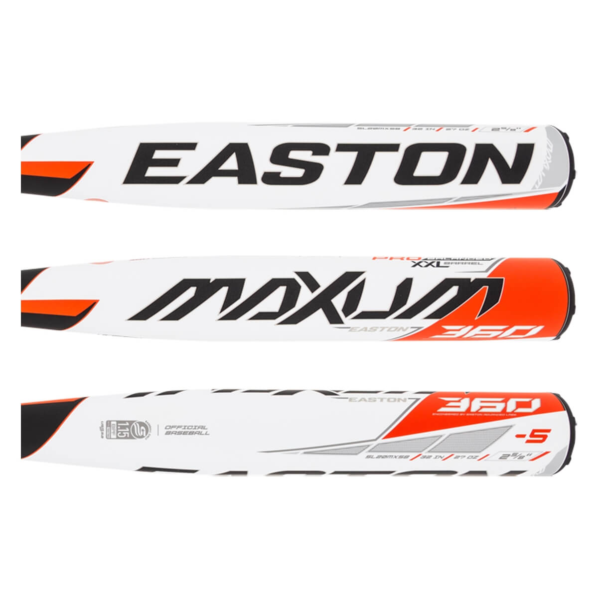Easton MAXUM 360 -5 USSSA Baseball Bat SL20MX58 | JustBats.com