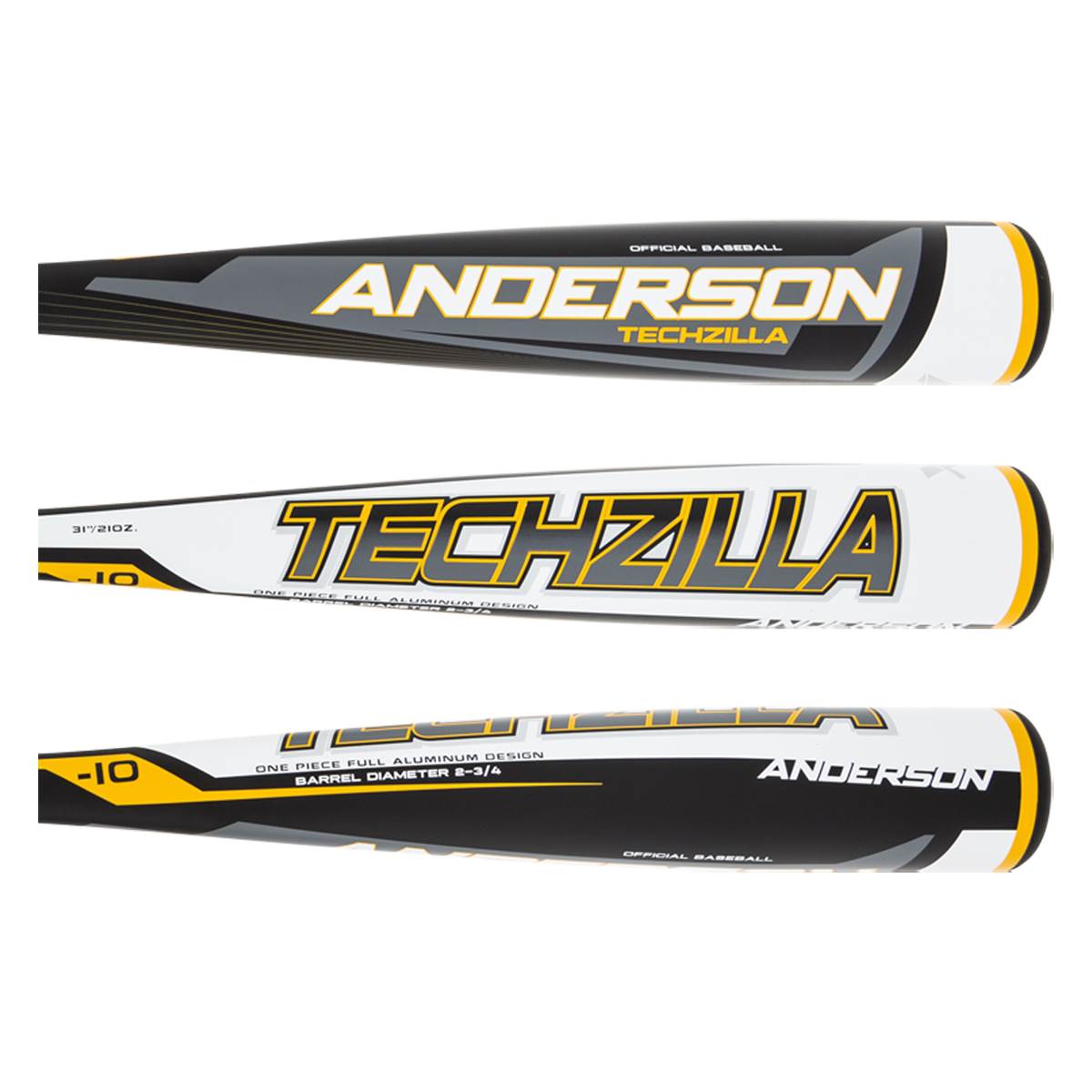 Anderson Techzilla -10 USSSA Baseball Bat (YB21ZILLA10) | JustBats.com