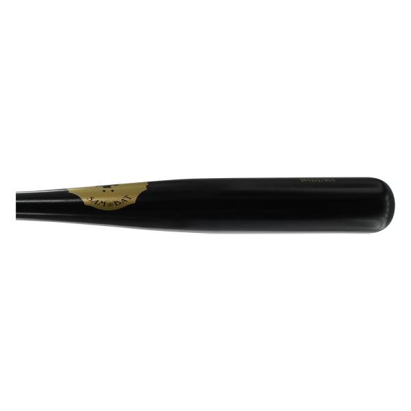 Sam Bat -3 2 9/16" Maple Wood Baseball Bat JB1SSG1 Black | JustBats.com