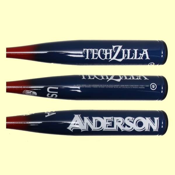 Anderson TechZilla XP -9 2 1/4 Youth Baseball Bat KTXP | JustBats.com