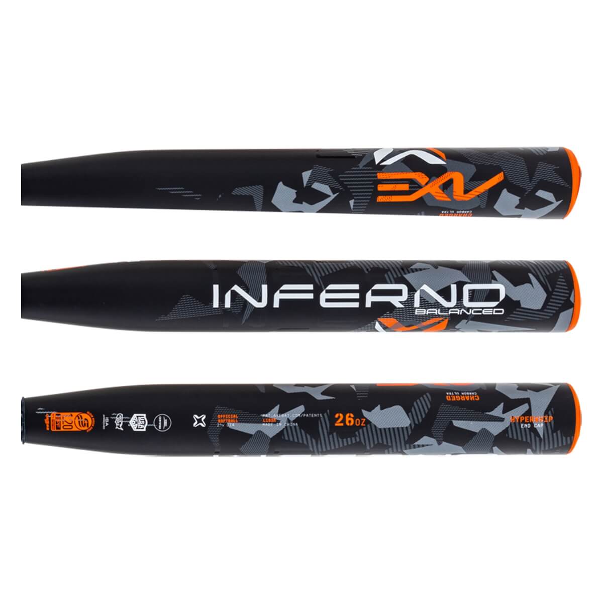 2024 Axe Inferno Balanced Dual Stamp Slow Pitch Softball Bat (L193M) | JustBats.com