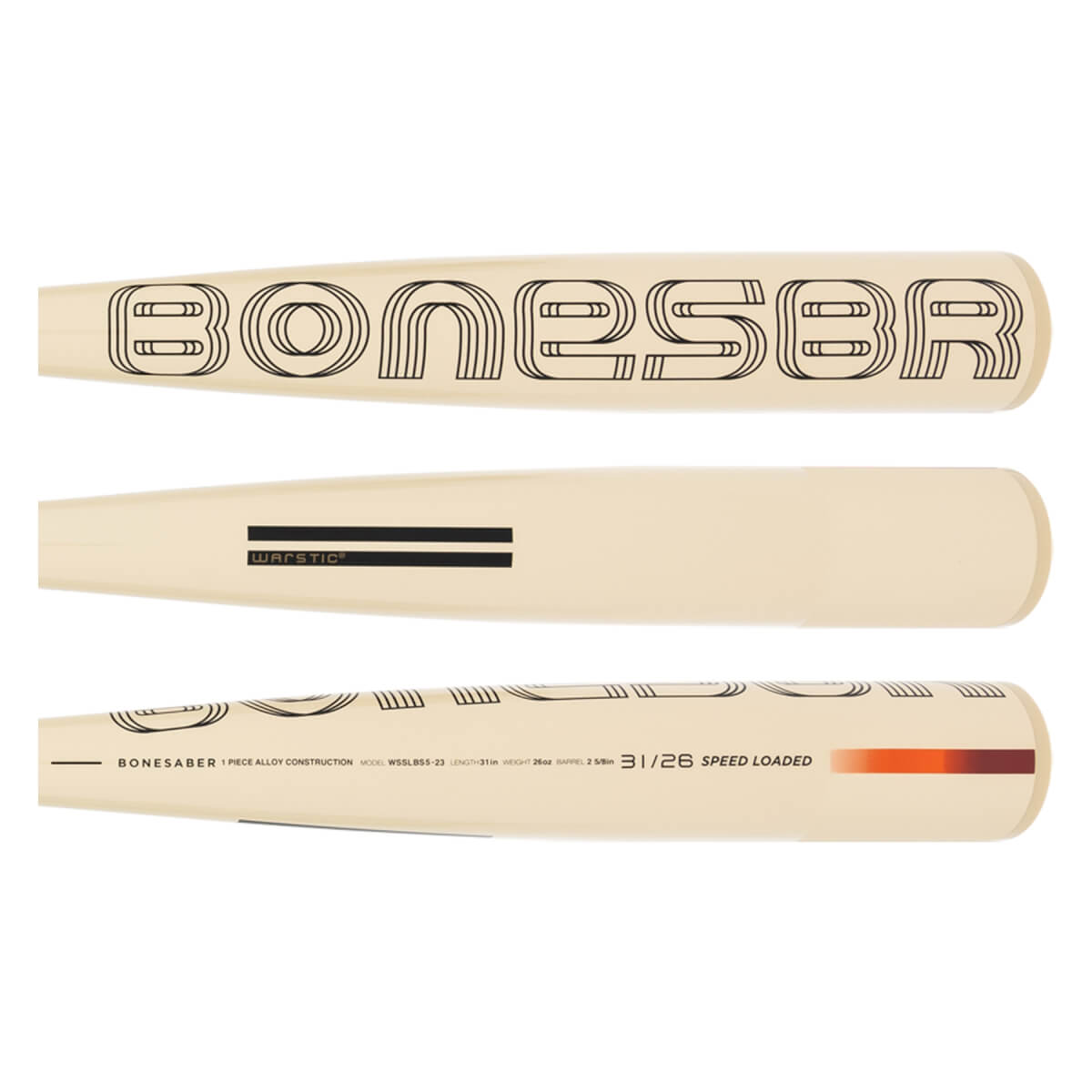 Warstic Bonesaber -5 USSSA Baseball Bat (MBBSR23WH5) | JustBats.com