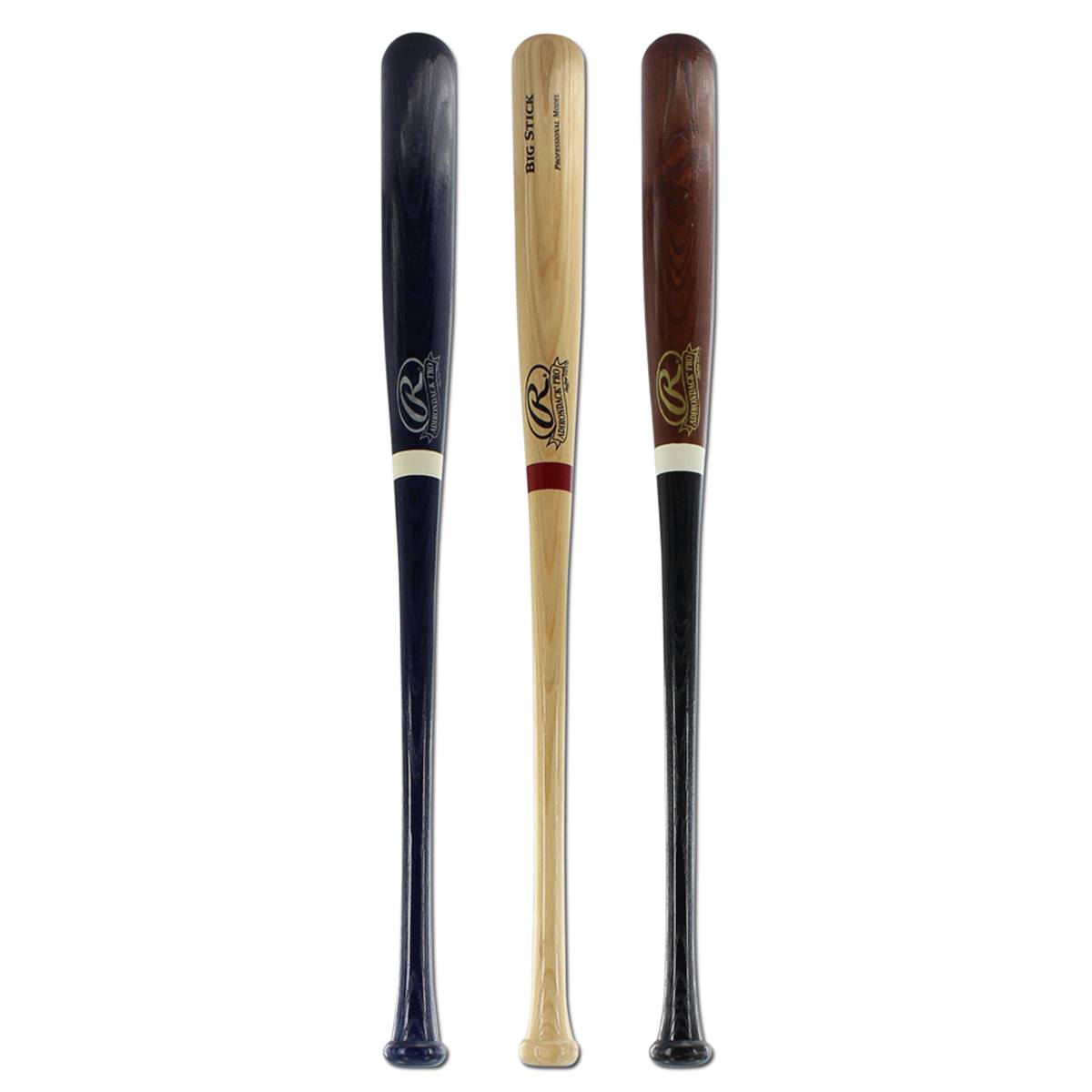 Bat Pack Rawlings Pro Ash Wood Bats: RAABBCULL Adult 3-Pack | JustBats.com