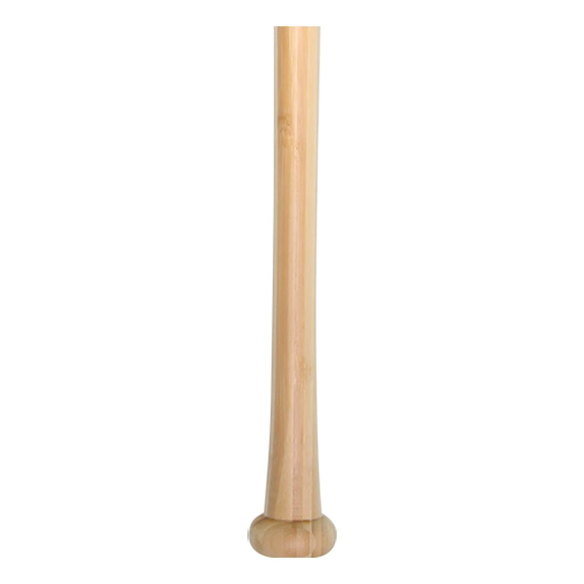 BamBooBat Bamboo Wood Youth Baseball Bat: HNBBY Natural/Black ...