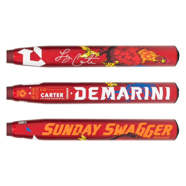 DeMarini Larry Carter Signature 13" Midloaded Senior Slow Pitch ...