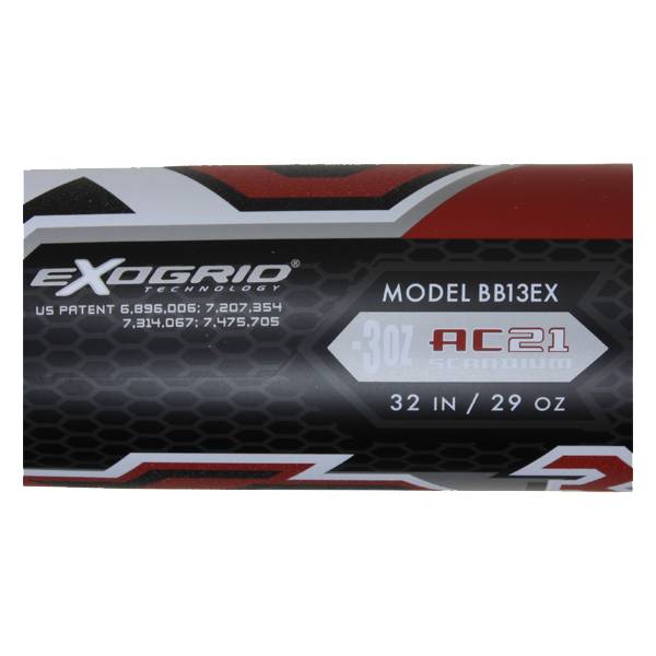 Demo Bat | Louisville Slugger EXOGRID 3 BBCOR Baseball Bat BB13EX ...