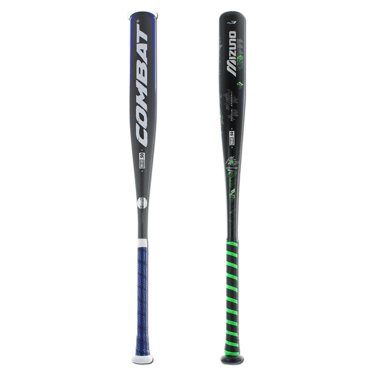 Bat Pack COMBAT VIGOR and Mizuno Generation BBCOR Baseball Bats ...