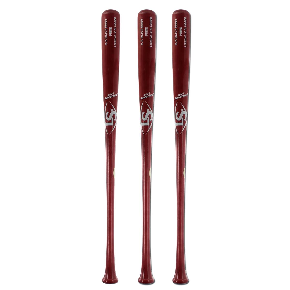 Bat Pack | Louisville Slugger MLB Prime DDBP4 TRX Red Maple Wood ...
