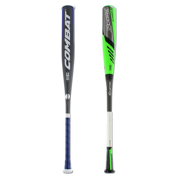 Bat Pack COMBAT VIGOR and Easton Z-CORE Hybrid TORQ BBCOR Baseball Bats ...