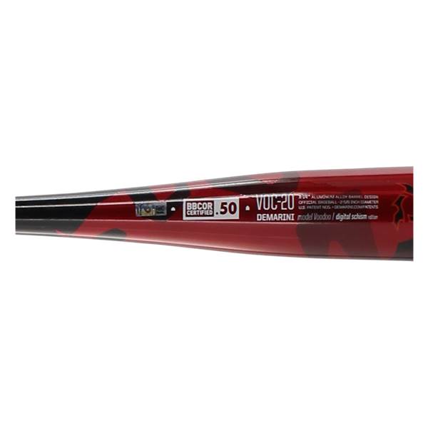 DeMarini Voodoo ONE BBCOR Baseball Bat (WTDXVOC20) | JustBats.com
