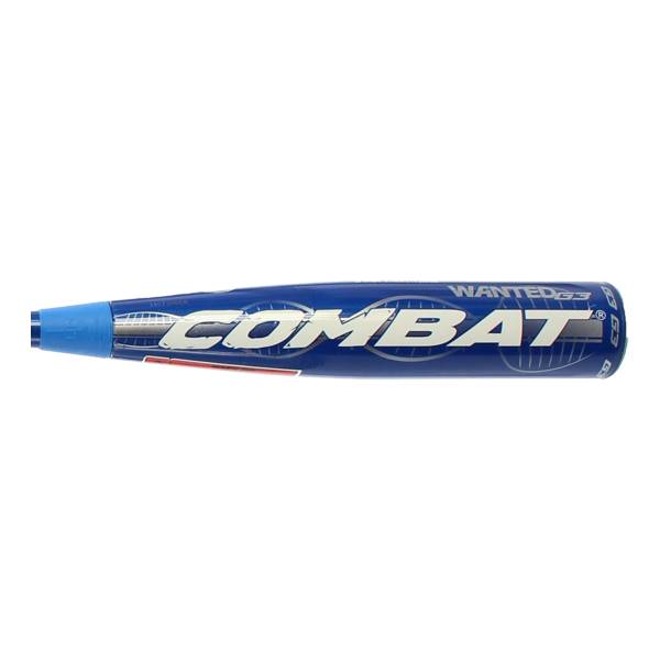COMBAT Wanted -10 2 5/8" Senior League Baseball Bat w/ Lizard Skin Grip ...