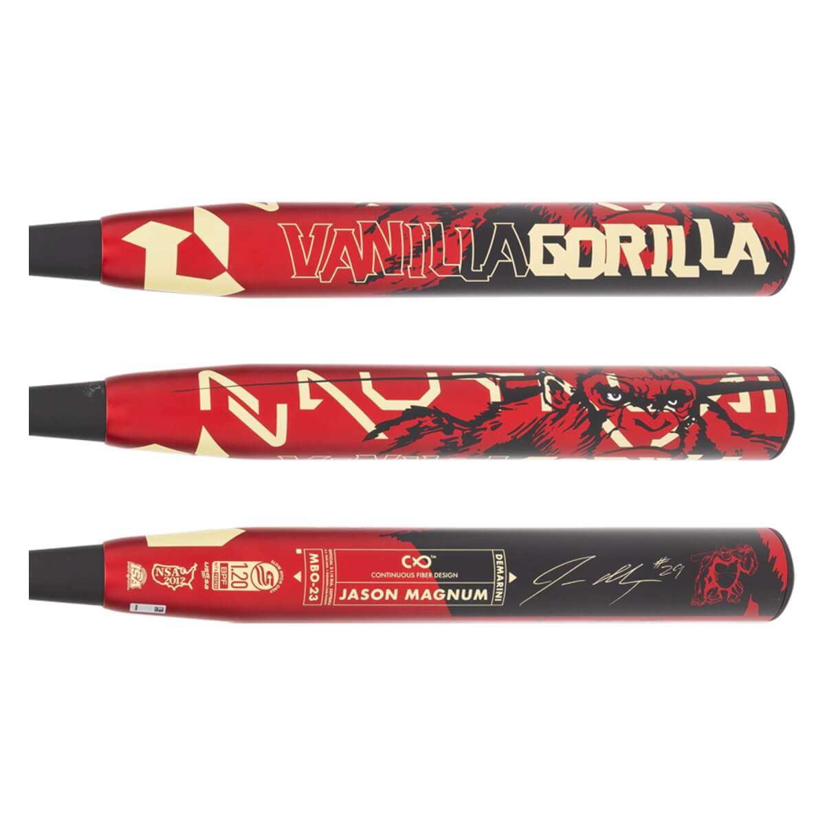 2023 DeMarini Nautalai Jason Magnum 12" Endloaded USSSA Slow Pitch ...
