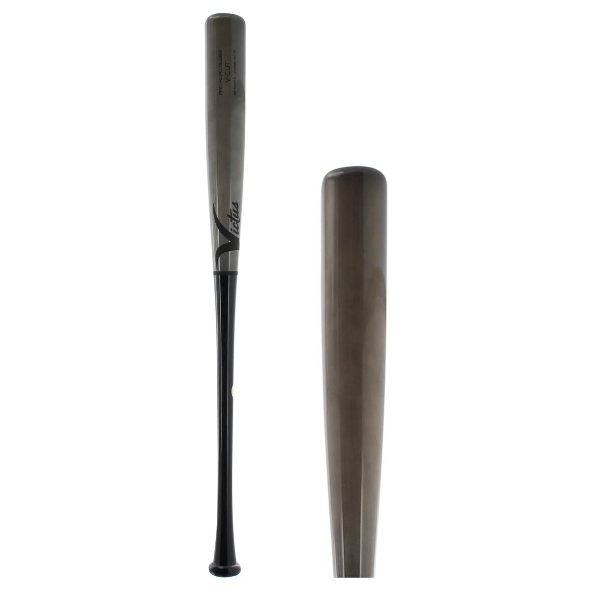 Victus V-Cut Hard Maple Wood Baseball Bat (VGPC-BK/GY) | JustBats.com