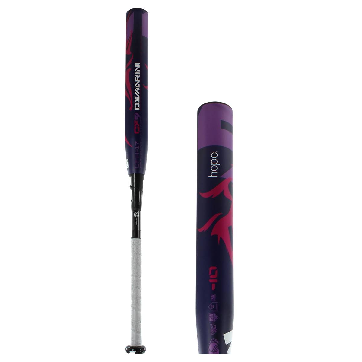 DeMarini CF9 Hope -10 2 1/4 Fastpitch Softball Bat WTDXCFH | JustBats.com