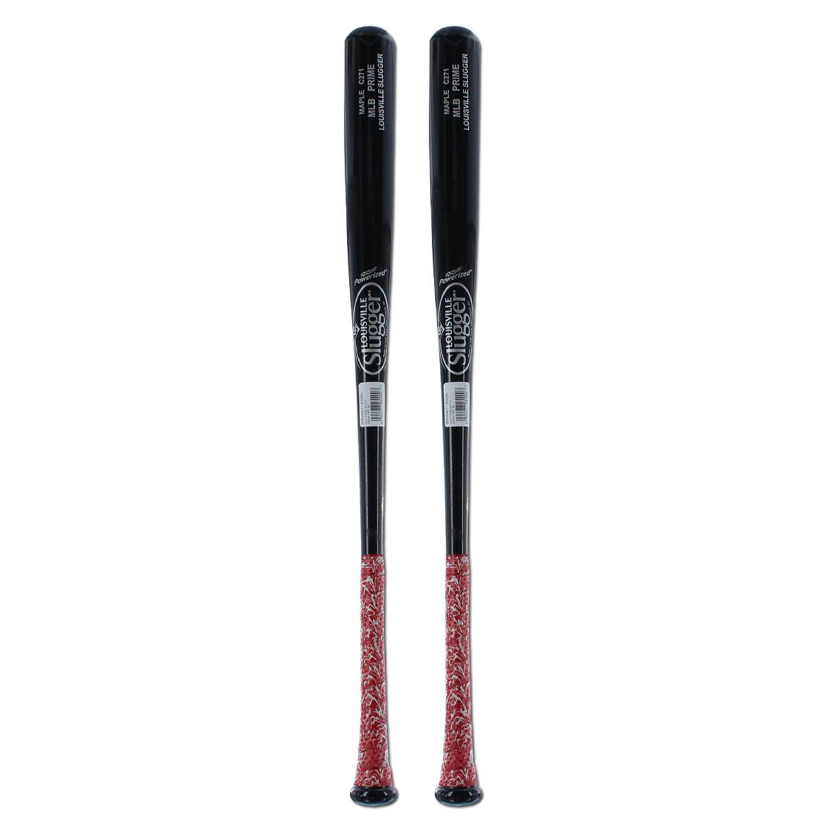 Bat Pack Louisville Slugger MLB Prime Maple C271 Wood Bat Black High ...