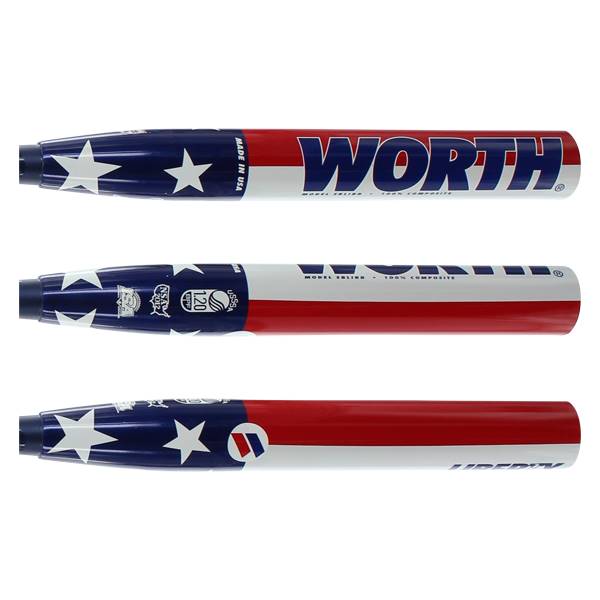Worth Liberty Balanced USSSA Slow Pitch Softball Bat SBLIBB | JustBats.com