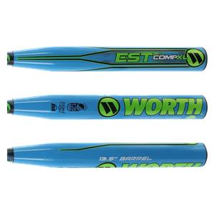 Worth EST Comp XL 13.5 inch Barrel USSSA Slow Pitch Softball Bat WESTMU ...